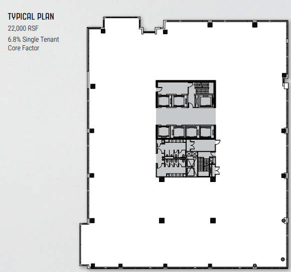 Floor Plans: 4040 Wilson Blvd. | Shooshan Company